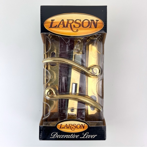 Larson | Wall Decor | Vintage Larson French Curved Hardware Storm Door ...